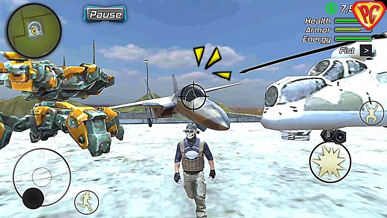 Grand Action Simulator - New York Car Gang #16 Airplane F-14 Tomcat ...