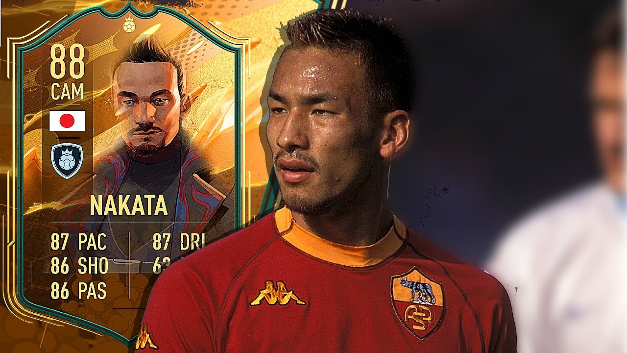 88 WORLD CUP HERO NAKATA PLAYER REVIEW FIFA 23 - YouTube