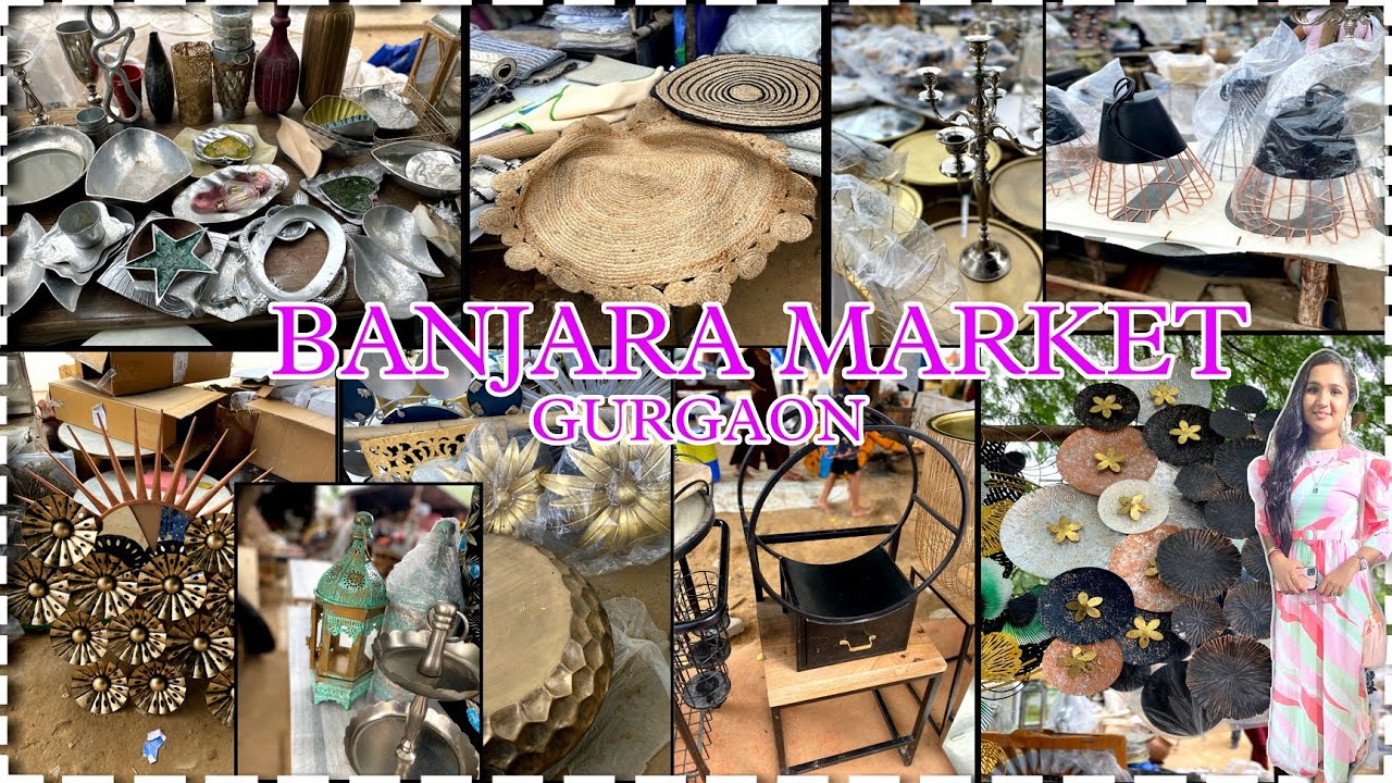 Banjara Market Gurgaon | latest October Collection 2021 | Home Decor ...