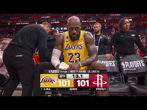 CRAZY OT ENDING #4 LAKERS at #5 ROCKETS 🤯 | April 24, 2026