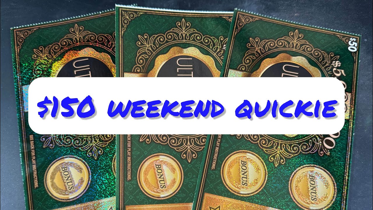 $5 Million Ultimate 💵 $150 Texas Lottery ScratchOff Session 🤑 Weekend Quickie 💰 - YouTube