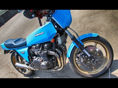 KAWASAKI KZ1000 Z1-R Custom Bike by XTENSION-MC - YouTube