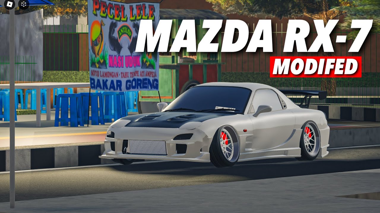 MODIFIKASI MAZDA RX 7😍🔥| CDID ROBLOX‼️ - YouTube