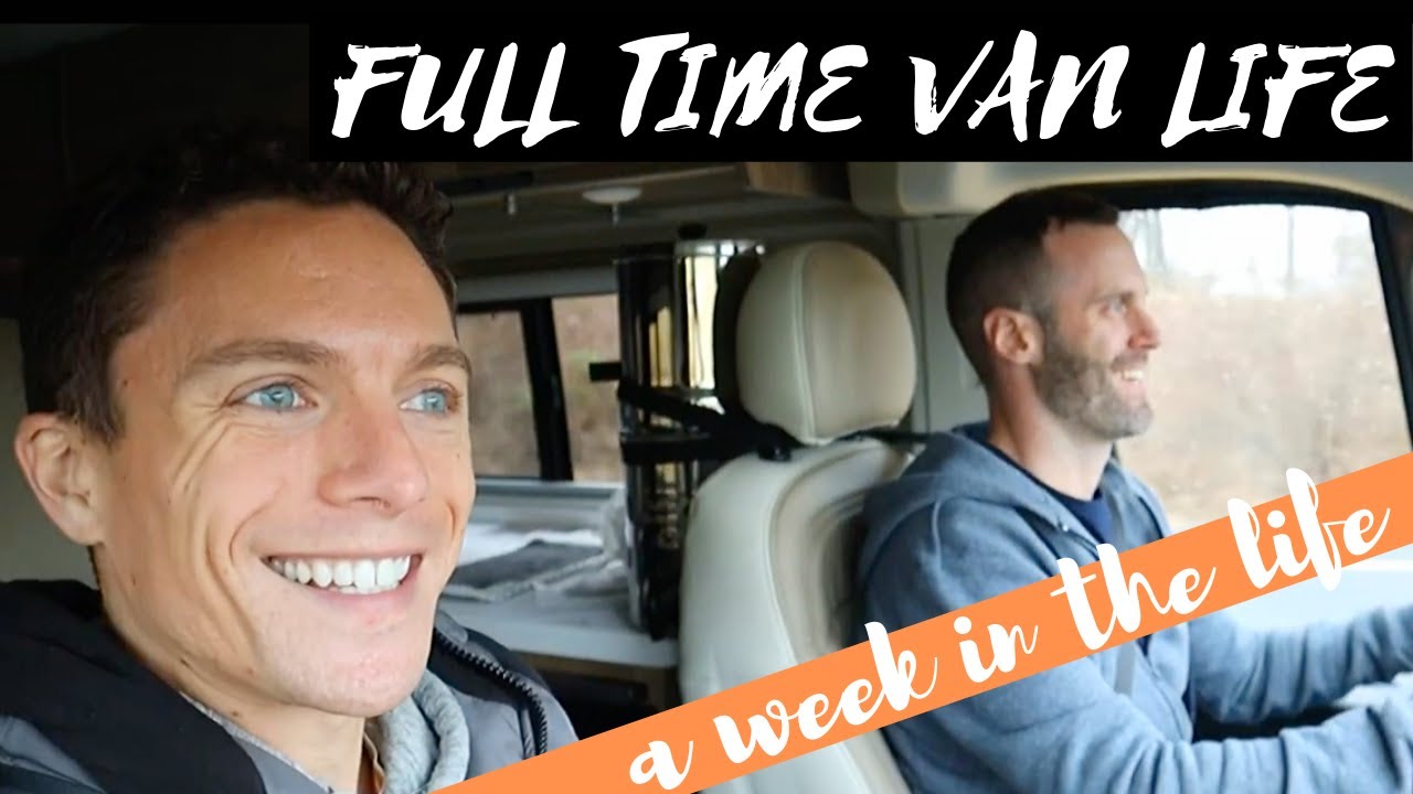 FULL TIME VAN LIFE | A Week in the Life | Driving Across the Country ...