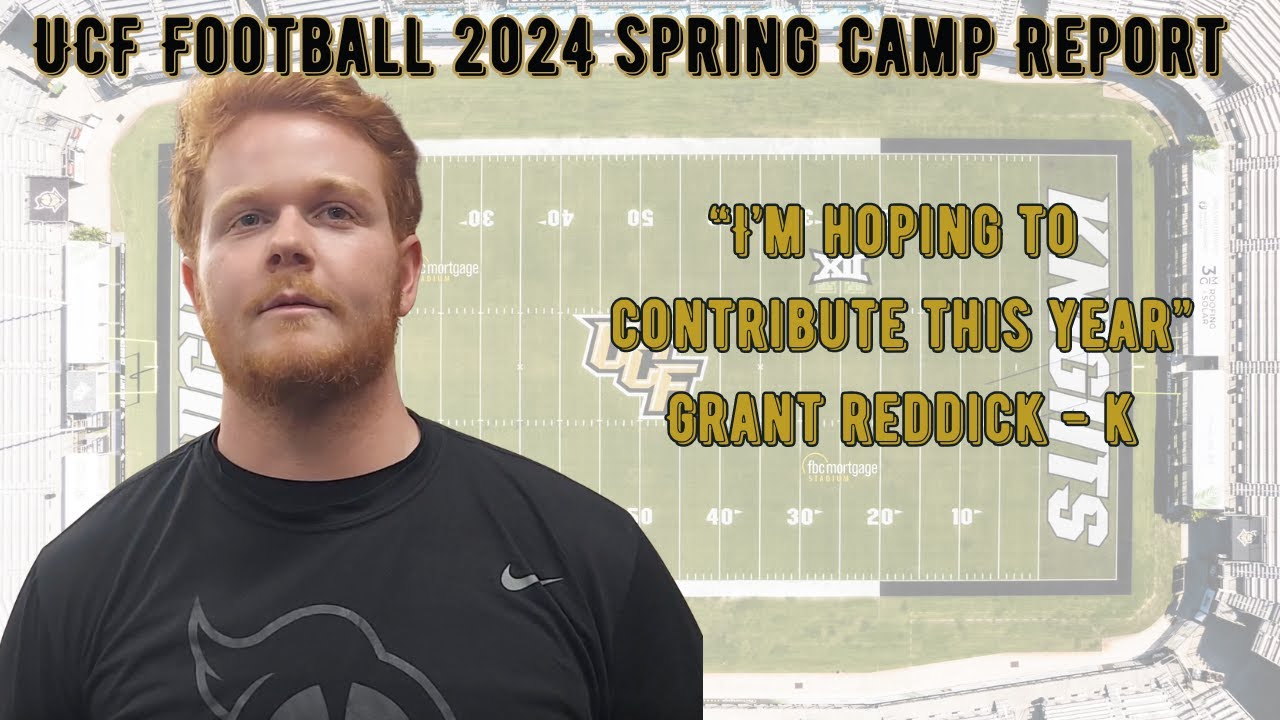 UCF Knights K Grant Reddick: I'm hoping to contribute this year - YouTube
