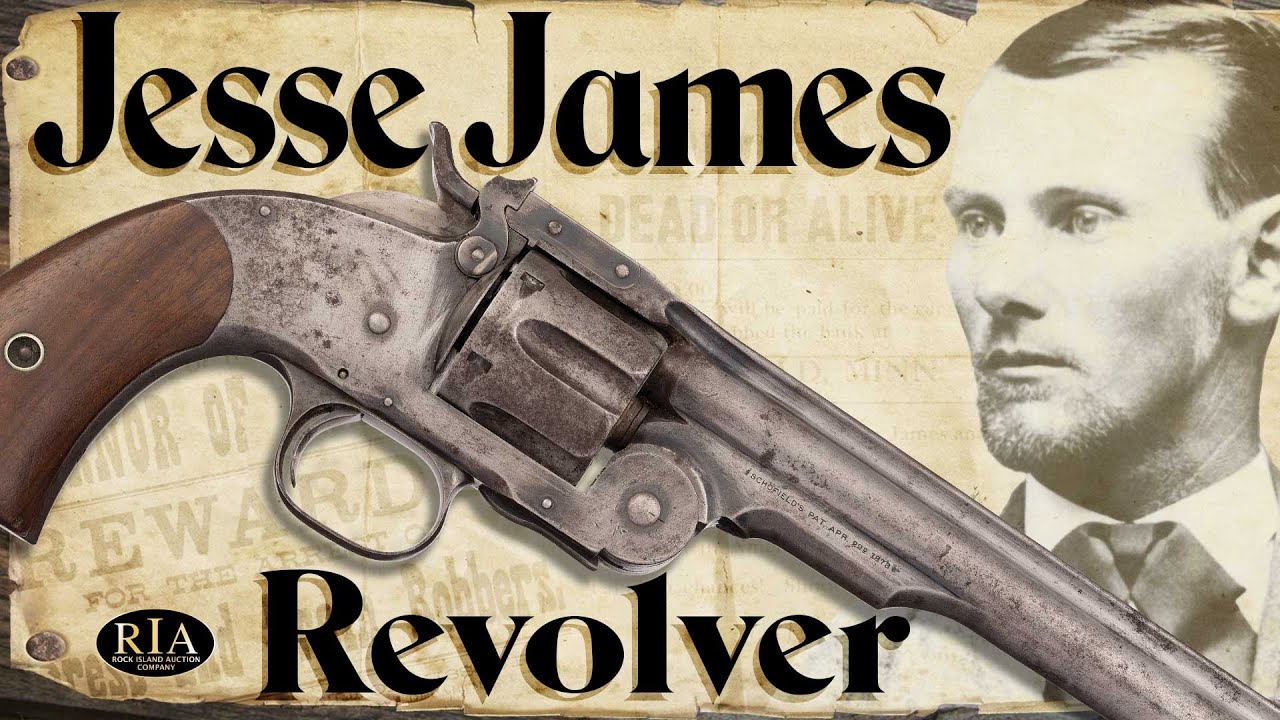 Jesse James Gun Art