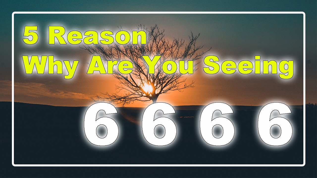 🔴 5 Reasons Why Are You Seeing 6666? 6666 Angel Number Meaning - YouTube