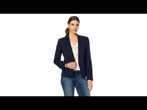 Samantha Brown Travel Security Blazer with RFID Pocket - YouTube