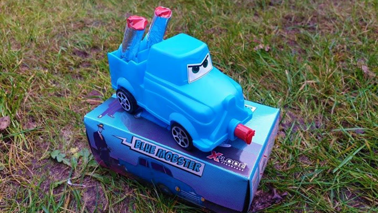 Xplode: Blue Mobster Cars - YouTube