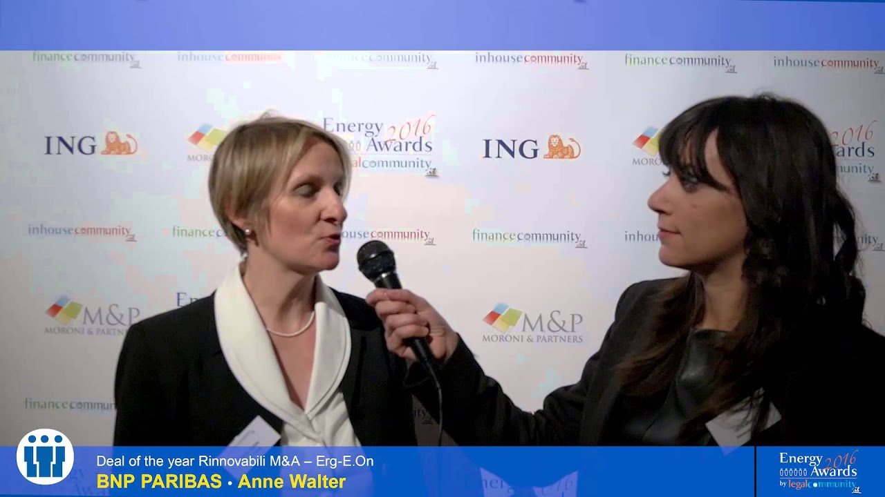 Anna Walter - Energy Awards 2016 by legalcommunity.it - YouTube