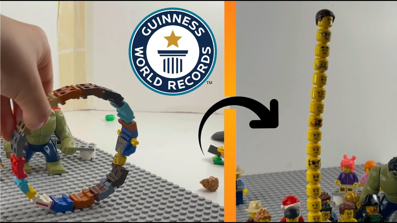World records with Lego - YouTube