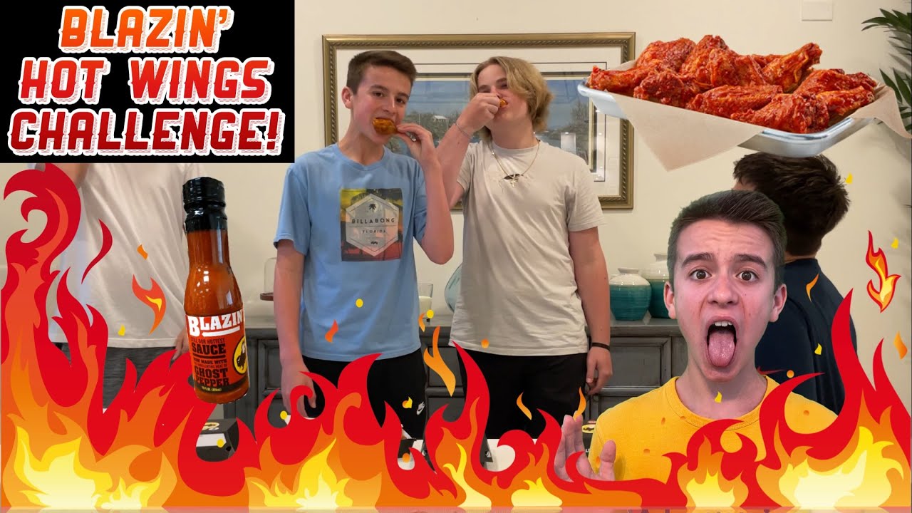The Blazin’ Hot Wings Challenge from Buffalo Wild Wings! **WORLD’S ...