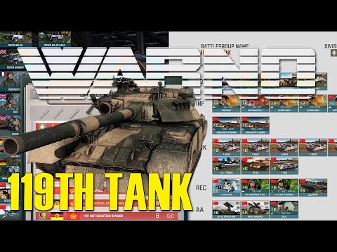 STOLEN ALL THE BEST TANKS! 119th Independent Tank Regiment | WARNO Battlegroup Overview - YouTube