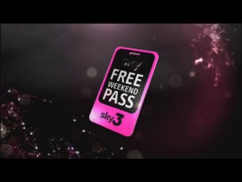 Sky3 - 'Free Weekend Pass' continuity - 18/20 September 2009 - YouTube