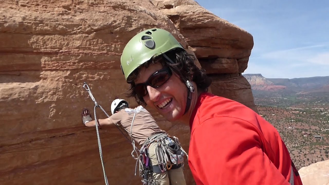Climbing the Mace near Sedona, Arizona - YouTube