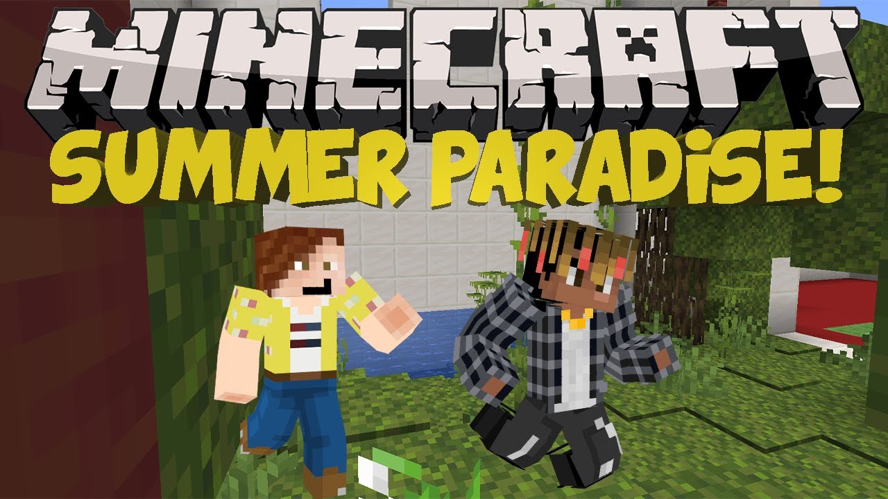 Minecraft: Summer Paradise! - YouTube