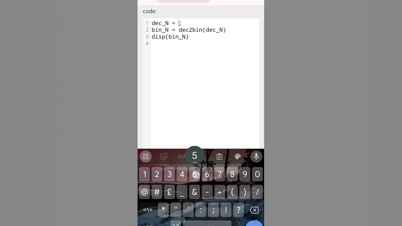 CONVERTING DECIMAL NUMBER INTO BINARY USING CODING ON SCILAB by less coding @StudyandNewsHub ...