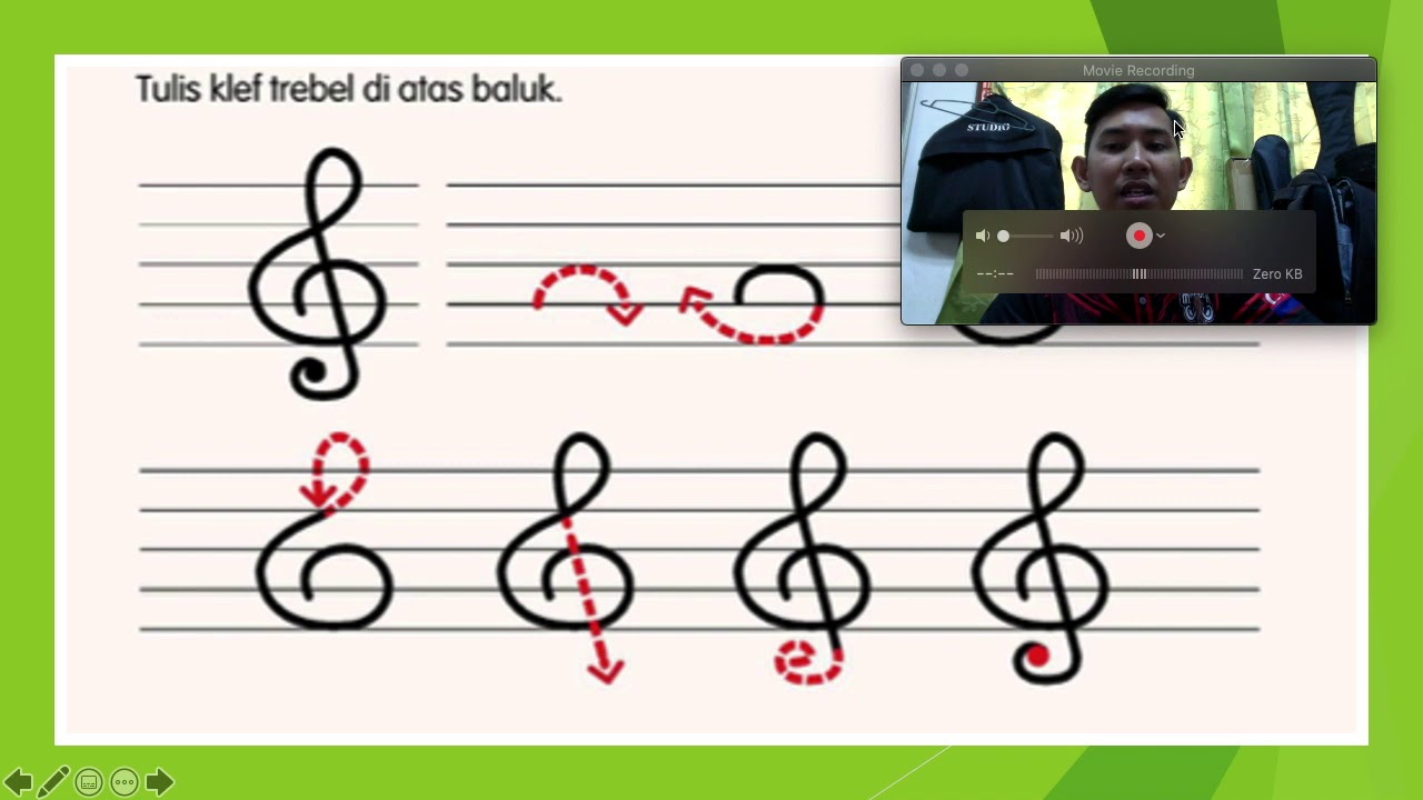 MUZIK TAHUN 4 (MENGENAL BALUK DAN MENULIS KLEF TREBEL) - YouTube