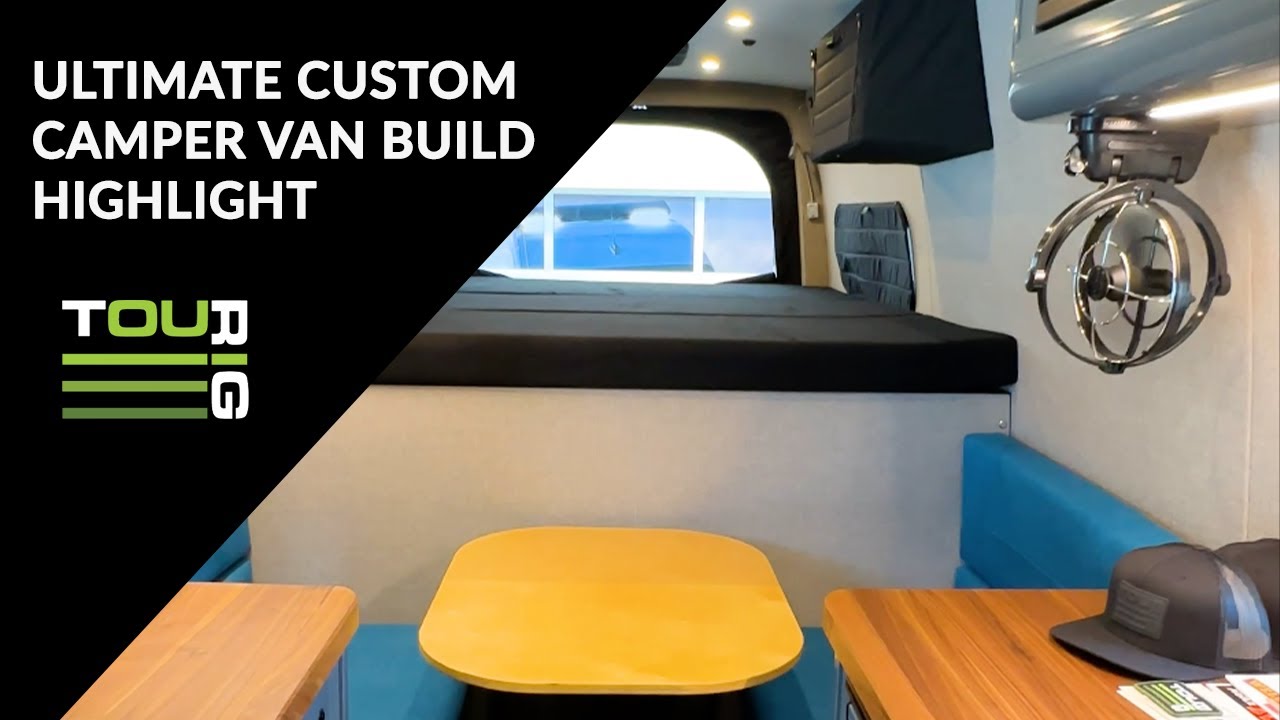 Beautiful Custom Camper Van Build - YouTube