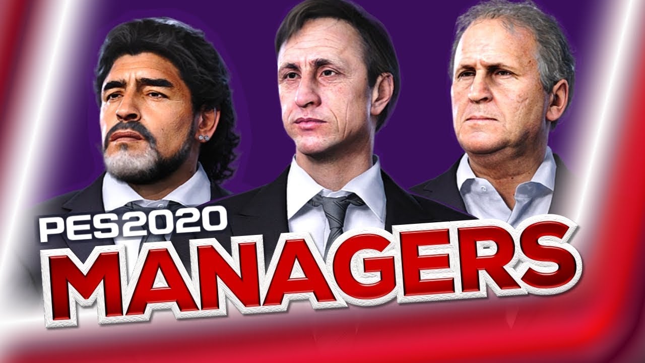 All the Managers in PES 2020 - YouTube