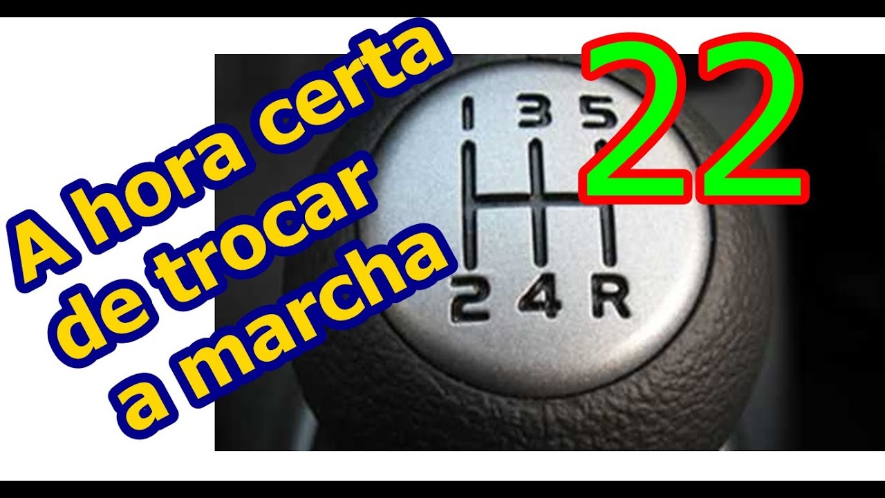 Como trocar a marcha do carro corretamente - YouTube