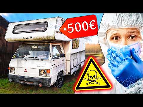 EXTREME REINIGUNG am 500€ Wohnmobil! (Mitsubishi L300)