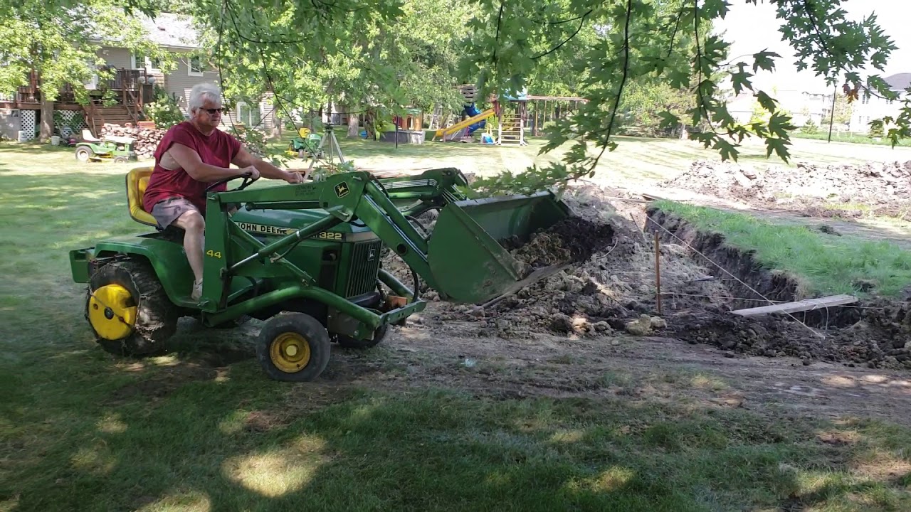 John Deere 322 44 loader - YouTube