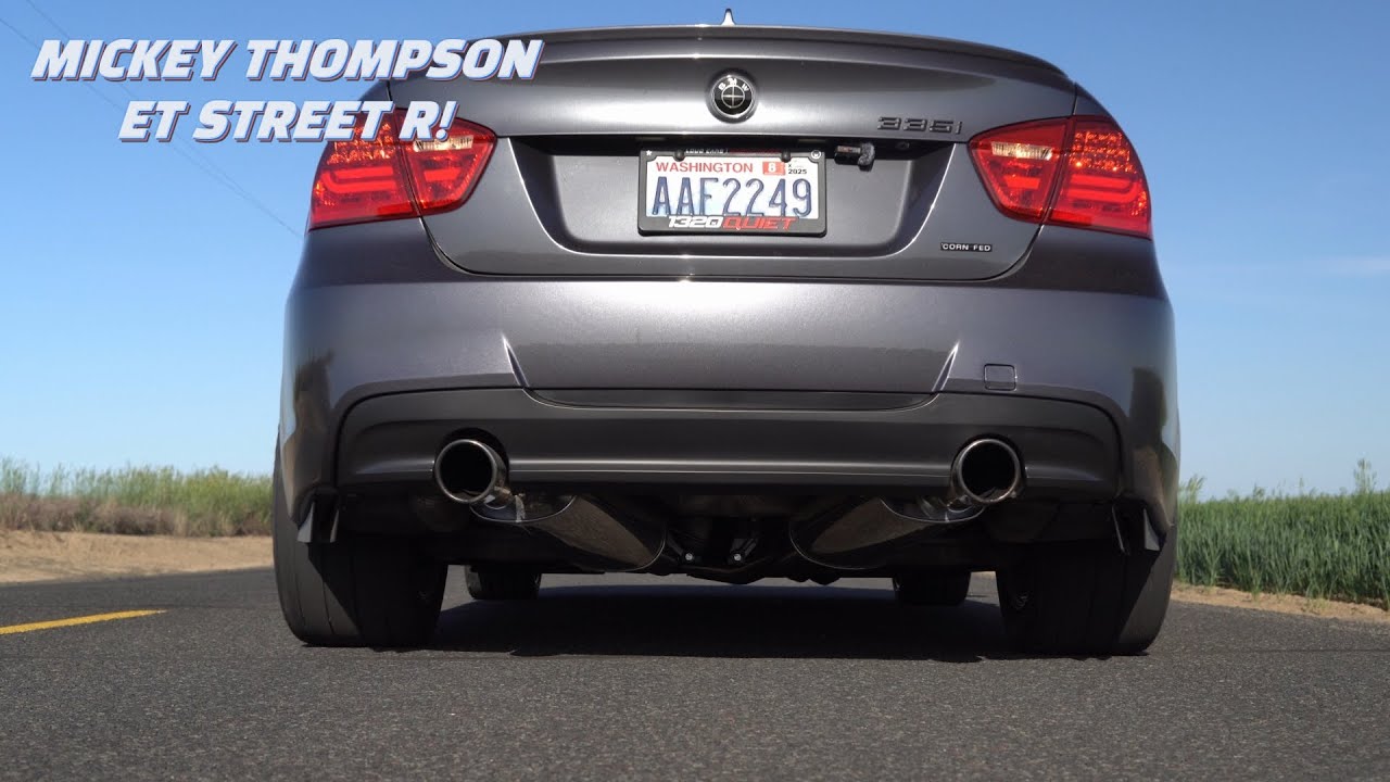 BMW 335i N54 Single Turbo - NEW BEST 17'' Drag Radial for HIGH HP ...