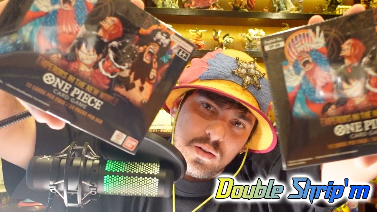 OP09 Emperors in the New World - Double Box Opening - One Piece Card ...