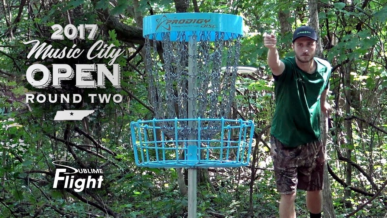 Music City Open 2017 Round 2 Disc Golf Tournament - YouTube