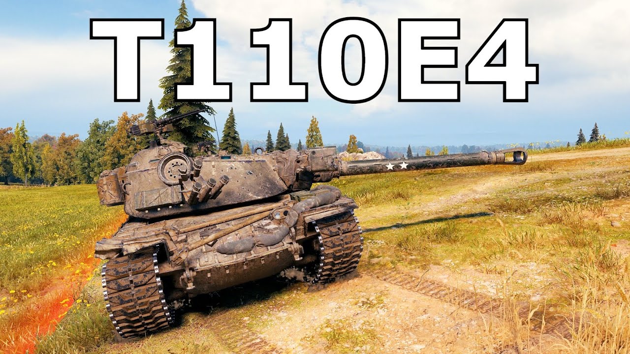 World of Tanks T110E4 - 1 Kills 10,2K Damage - YouTube