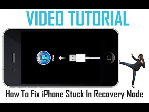 How To Fix iPhone Stuck in Recovery Mode - YouTube