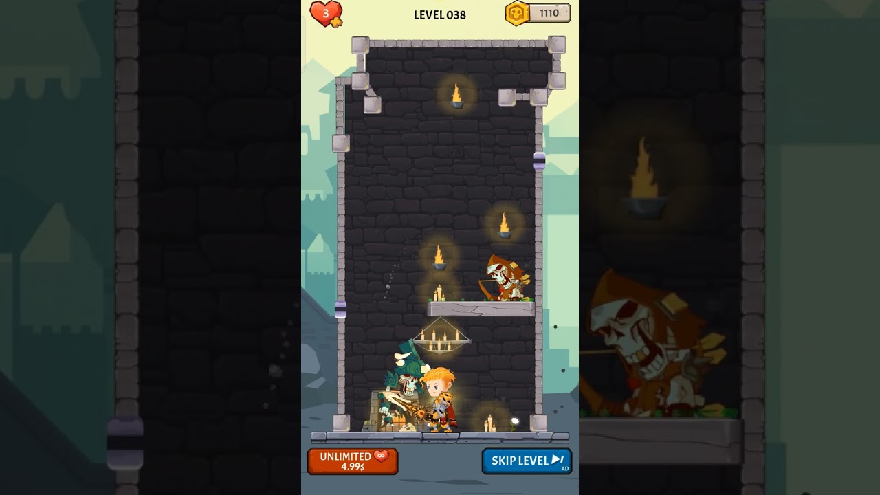 Superman rescue 🦸 Level 04 #shorts - YouTube