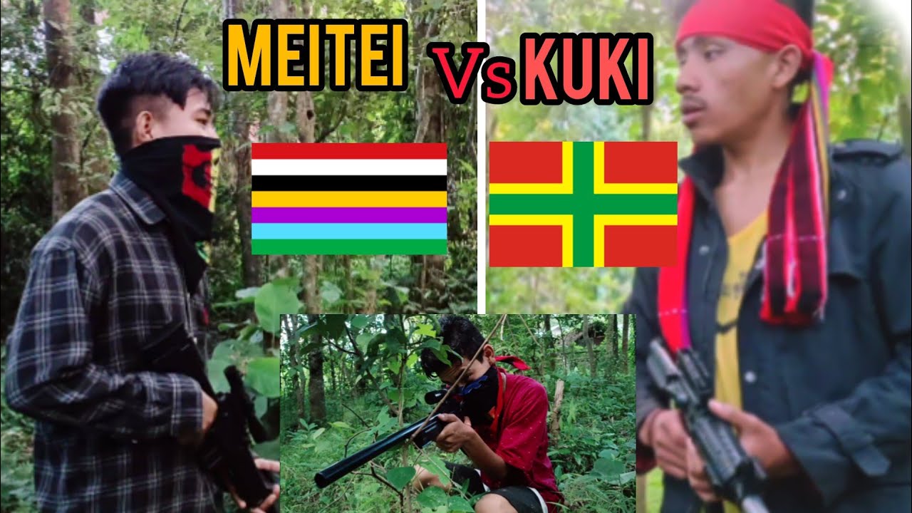 Meetei Meitei VS Kuki terrorist 😠😡😡😡 - YouTube