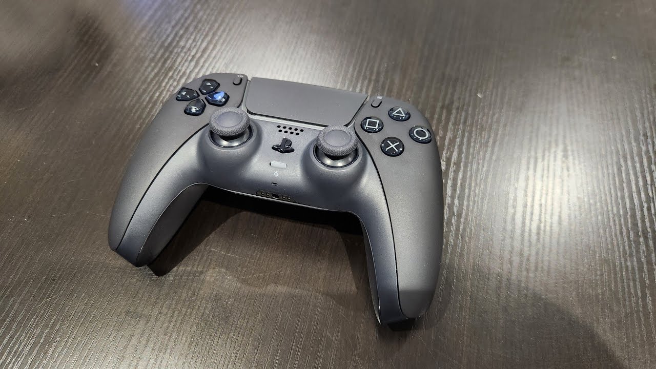 MIDNIGHT BLACK PS5 controller unboxing - YouTube