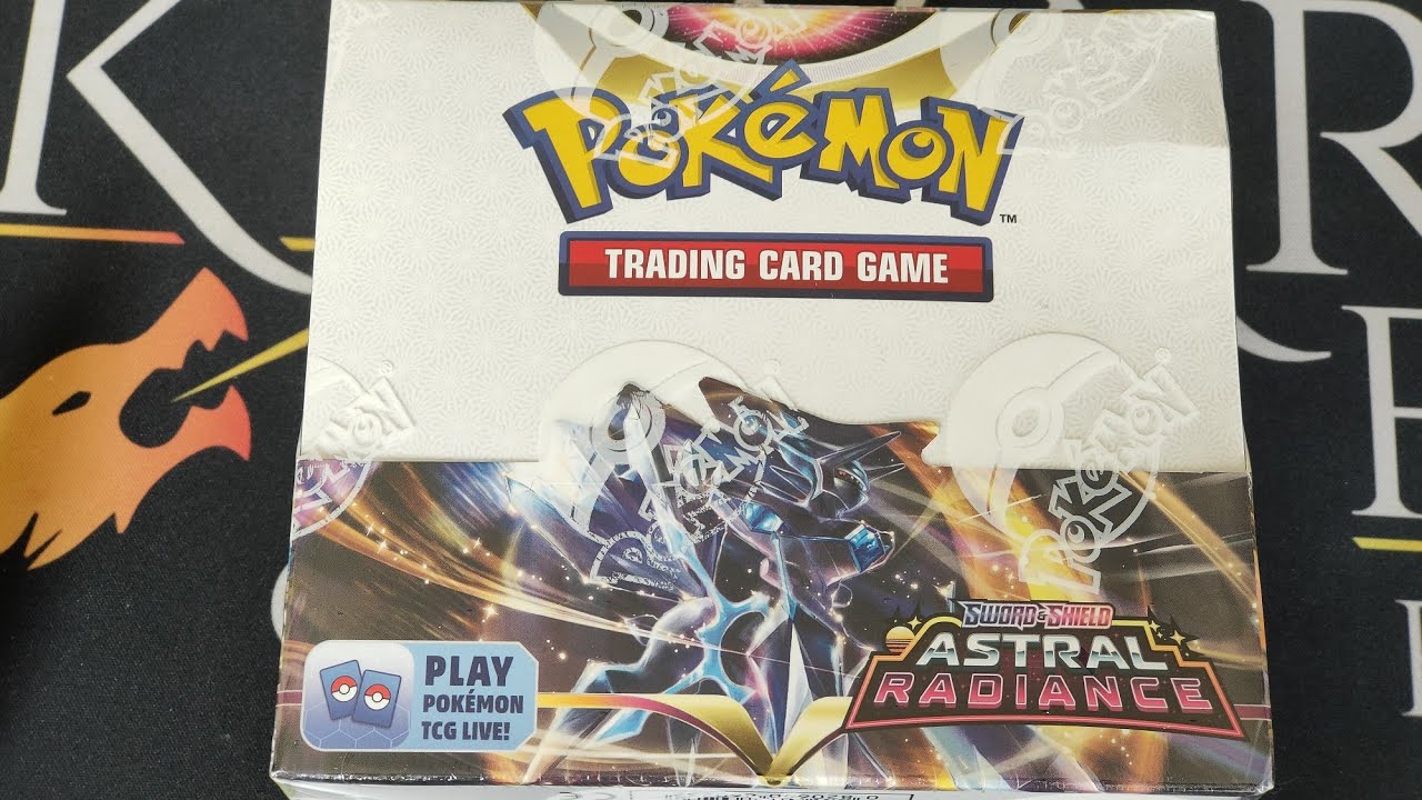 Pokemon TCG : Astral Radiance Booster box - YouTube
