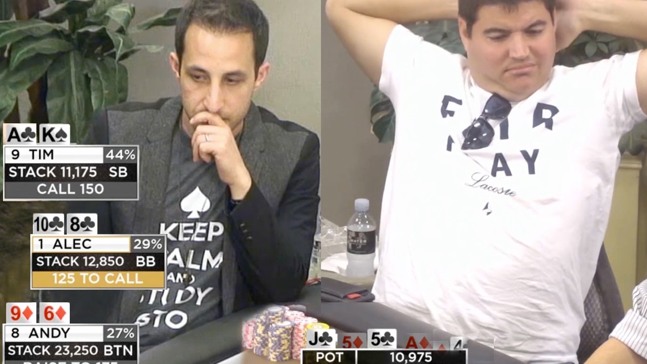 $15,000 Cooler between Alec Torelli & Tim Cramer ♠ Live at the Bike ...