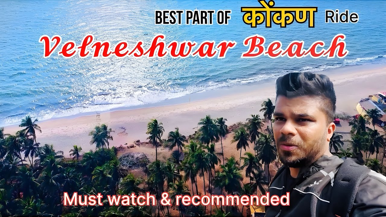 Velneshwar beach | velneshwar temple guhagar, konkan coastal ride - YouTube