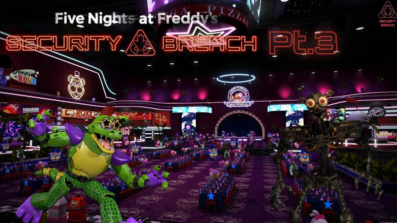 These endo are jumping |Fnaf Security Breach - YouTube