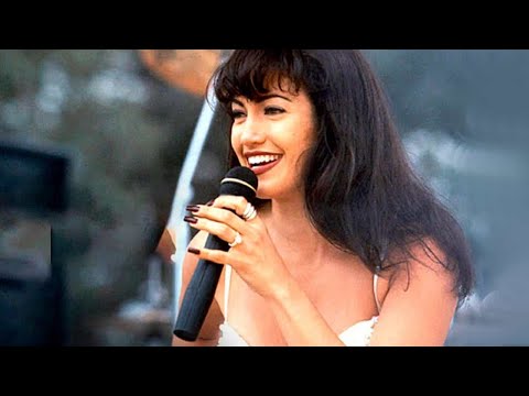 real footage of selena stage breaking from crazed fans from movie scene ...
