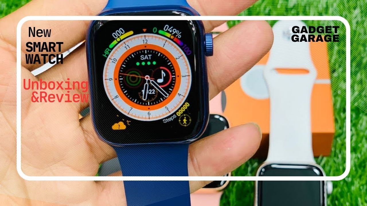 T8 Pro MAX Smartwatch UNBOXING & REVIEW| How To Connect Smart Watch ...