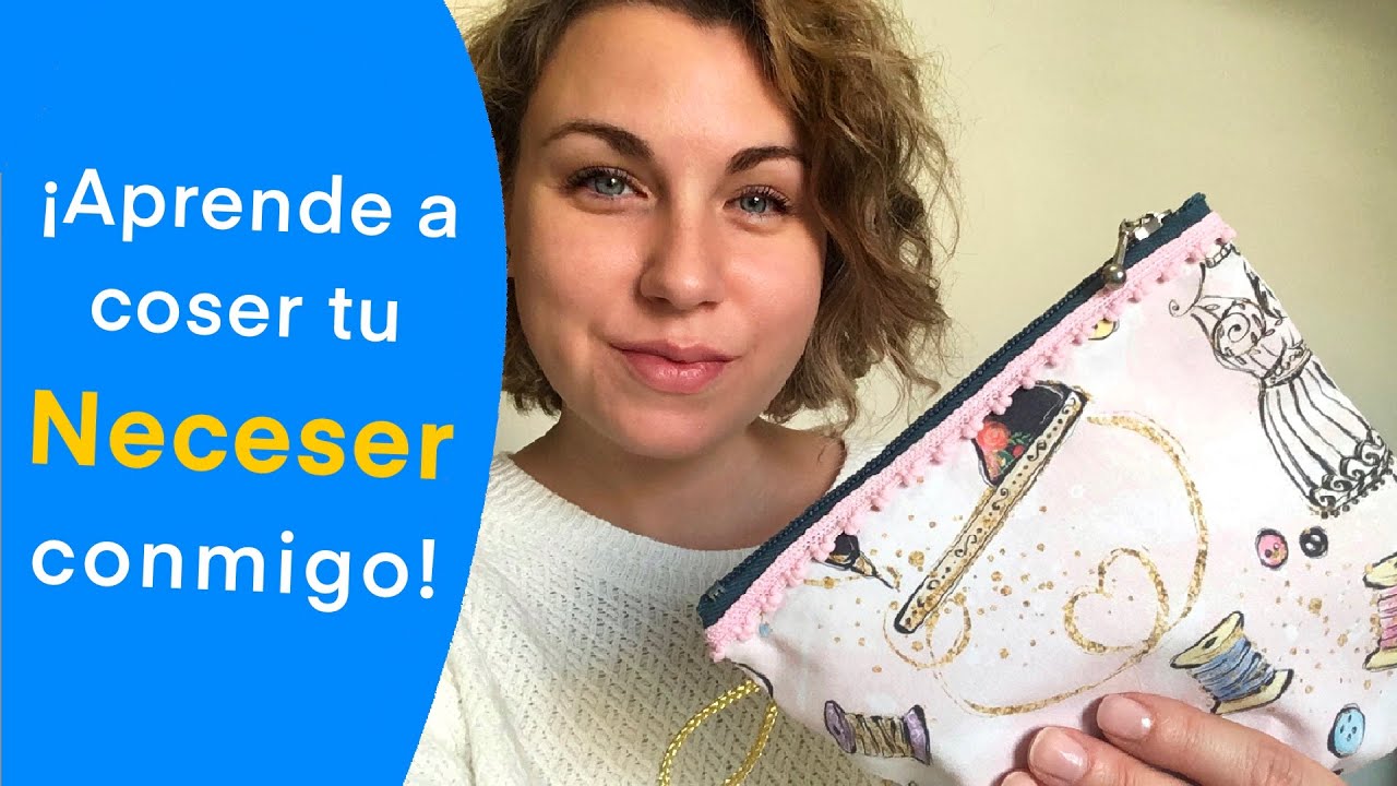 Tutorial para hacer un Neceser de manera fácil - YouTube