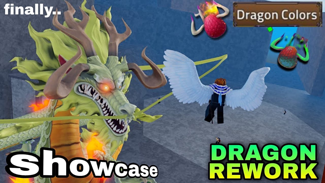 DRAGON REWORK Showcase !!! | King Legacy - YouTube
