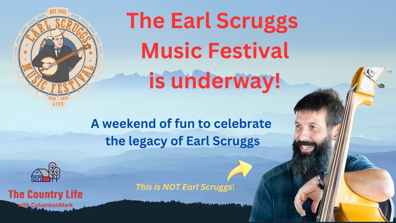 The Earl Scruggs Music Festival is Underway - Don't Miss Out! - YouTube