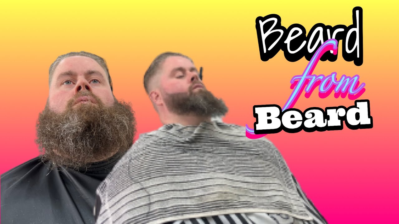 Long big beard shape up - YouTube