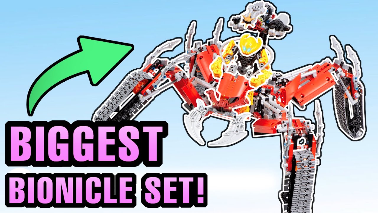 Using Skopio XV-1s Parts To Build Bionicle MOCs - YouTube