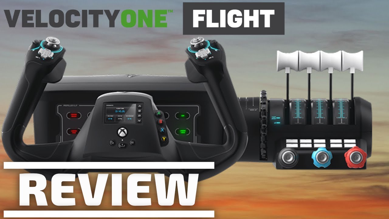 Velocity One Flight Control System Controls Demonstration on PC [Gaming ...