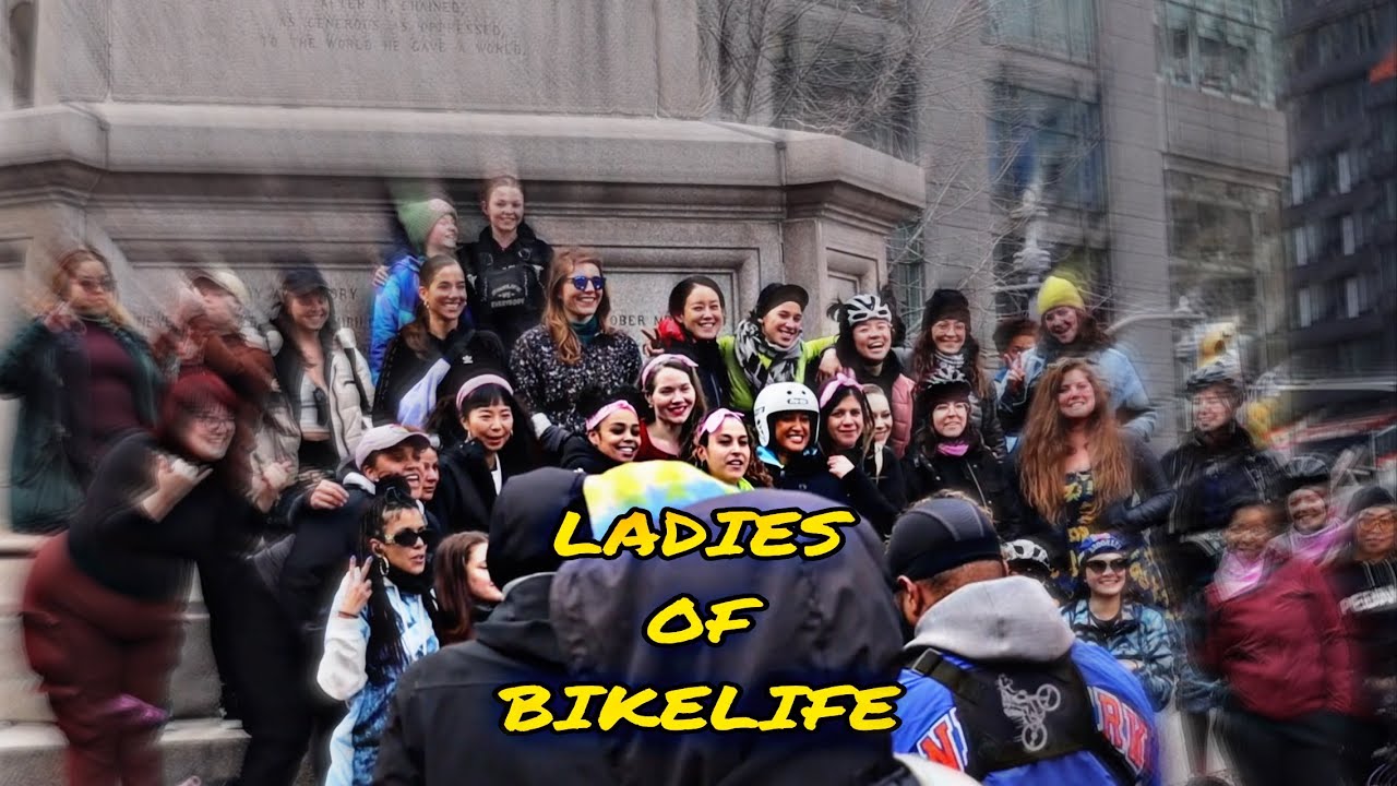 NEW YORK LADIES OF BIKELIFE - YouTube