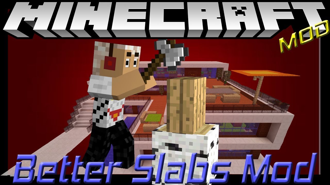 Better slabs mod || MineCraft 1.11.2 Mod showcase 6 || - YouTube