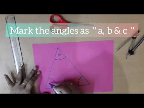 Mathematics Project for Class 9 : Triangles - YouTube